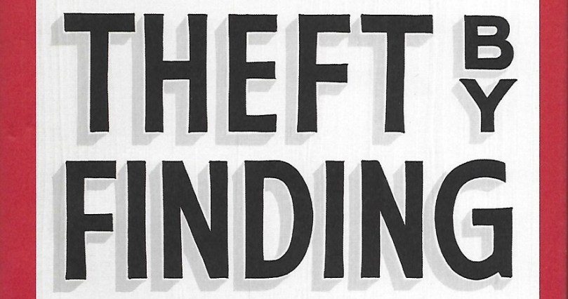 Book Review – Theft by Finding by David Sedaris – Muse with Me