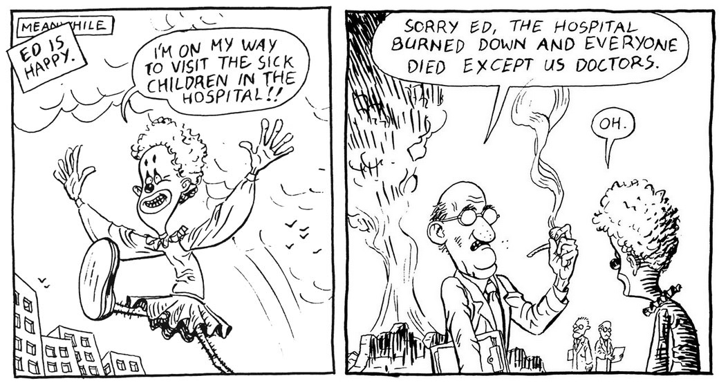 Comic Book Review – Ed the Happy Clown by Chester Brown – Muse with Me